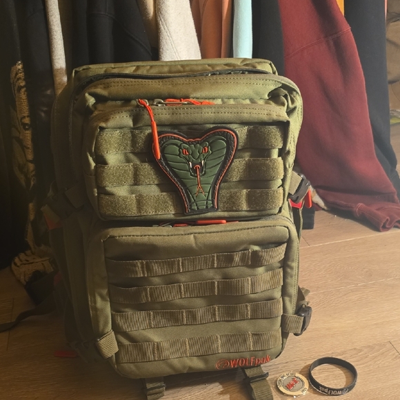 Wolfpak | Bags | Olive Green Venom 35l Meal Prep Wolfpak Tactical ...